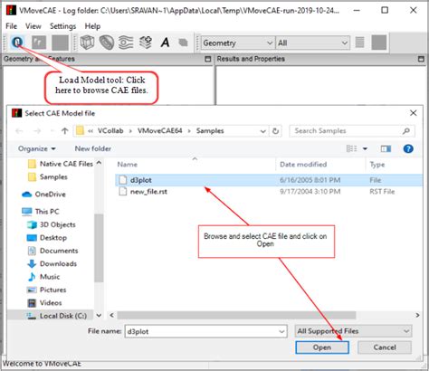 Translating A Cae File To Cax File — Vcollab Document Documentation