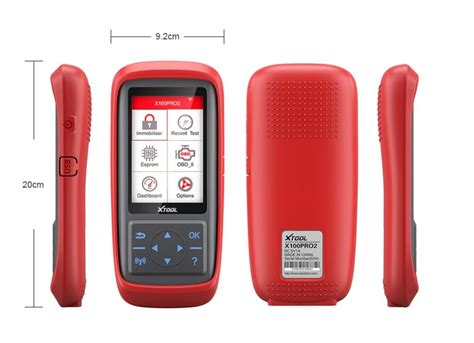 XTOOL X100 Pro2 Auto Key Programmer Mileage Adjustment Lifetime Free Update
