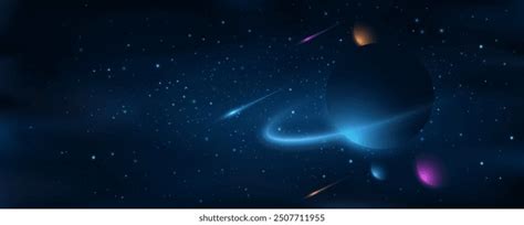 Gambar Foto Stok Objek D Vektor Langit Malam Shutterstock
