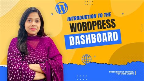 Introduction To The Wordpress Dashboard Advanced Wordpress