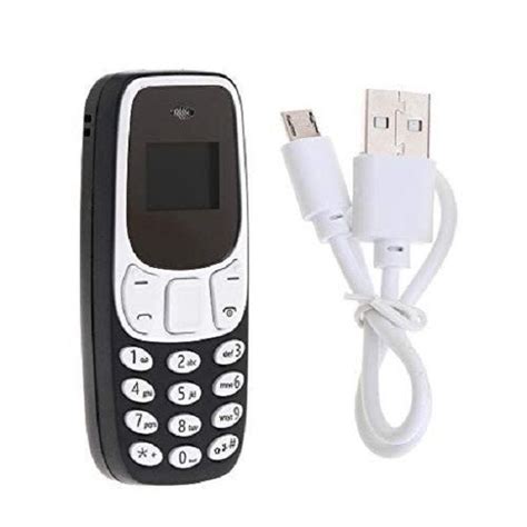 BM Dual SIM Feature Mini Phone GSM Black And White