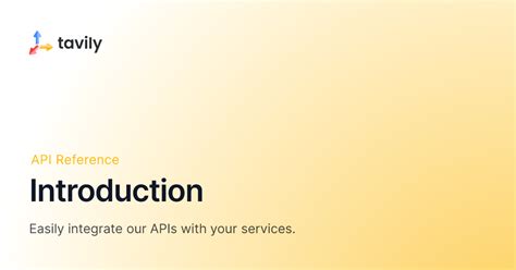 Introduction Tavily Docs