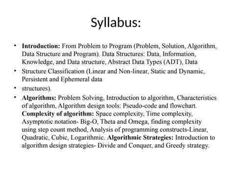 UNIT FDS Updated SPPU SEM THIRD CSE Pptx