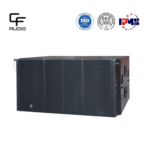 High Quality Dual 18 Inch Line Array Subwoofer For PA System PA Speaker And PRO Audio System Price
