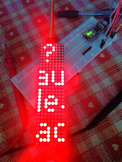 max7219 module 4x 8x8 leds leds and multiplexing arduino forum