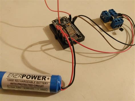 ESP8266 ESP 01 Mit Deep Sleep An Batterie Makeable