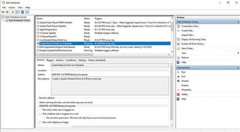 How Do I Automatically Create A System Restore Point Daily Solved