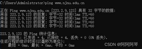 常用网络命令的使用 netstat an查看端口状态 显示的四行依次是什么 csdn博客