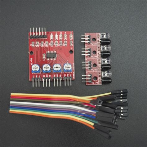 Módulo Sensor Infrarrojo de Cuatro Canales