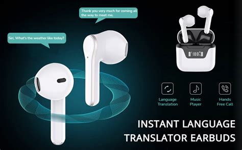 Wireless Earbuds Bluetooth Ear Buds 144 Languages 99