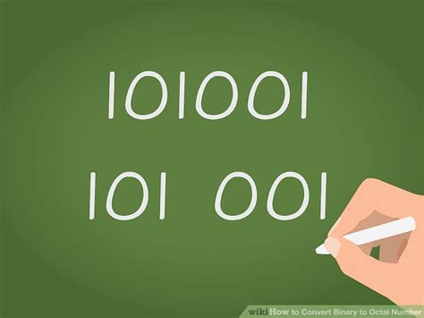 how to convert binary to octal number 11 steps with pictures