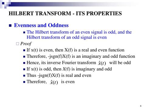 Ppt Hilbert Transform Powerpoint Presentation Free Download Id6301560