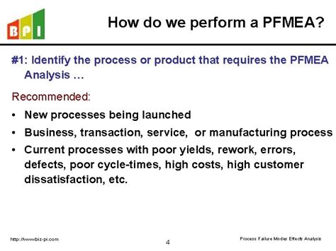 PFMEA Process Failure Modes Effects Analysis PFMEA Training
