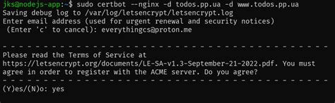 How To Host Nodejs Express Server On Vpscloud Ubuntu Nginx With Ssl Certificate