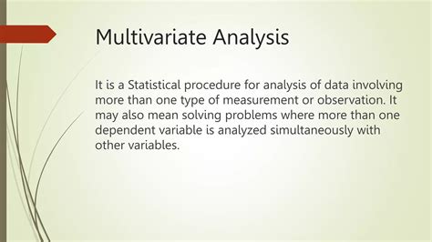 Multivariate Regression Analysispptx