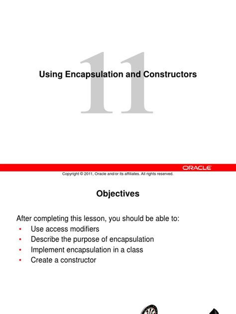 Using Encapsulation And Constructors Pdf Constructor Object