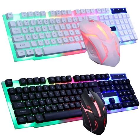 Ensemble Clavier Et Souris Usb Vbestlife R Tro Clair