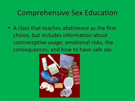 Ppt Comprehensive Sex Education Vs Abstinence Only Powerpoint Presentation Id