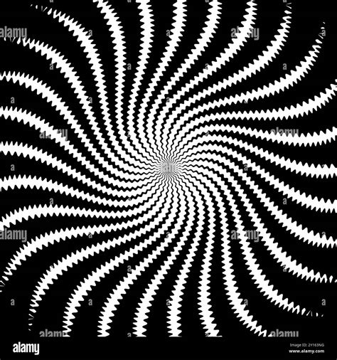 Psychedelic Hypnosis Swirls Hypnotic Spiral Pattern Abstract Black