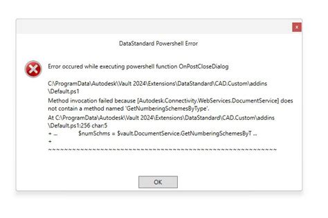 Solved Custom Numbering Vault 2024 Autodesk Community