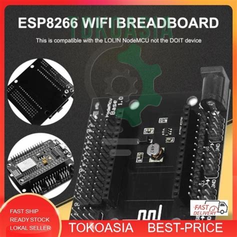 Jual Esp8266 Wifi Development Plate Base Expander Board Base Shopee