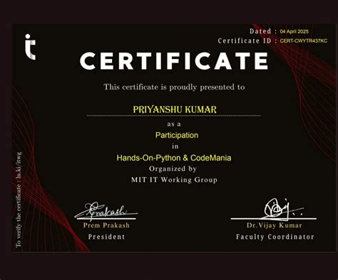 Hands On Python And Codemania Priyanshu Kumar