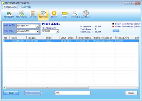Software Apotek Program Apotek Aplikasi Apotek Apt01 Download