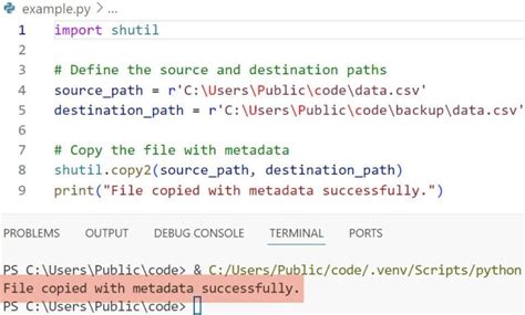 How To Copy Files To Another Directory In Python