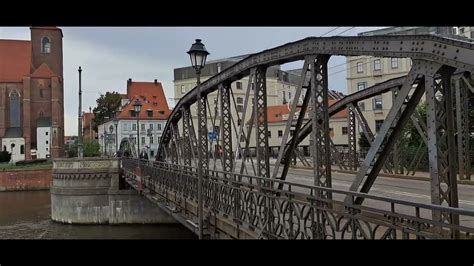 폴란드 브로츠와프 낭만 철교 트램 주행 Youtube