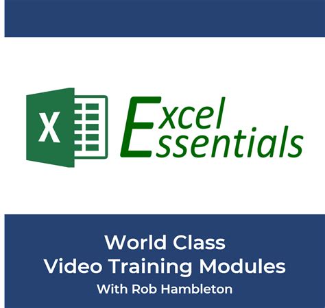 Excel Essentials World Class Video Training Modules True North Professional Development