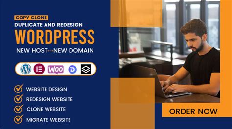 Convert Duplicate Copy Clone Website Or Design Wordpress Website By Amazartist Fiverr