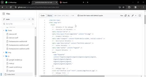 Vignesh R A On Linkedin Webdevelopment Personalportfolio Projectcompletion Gratitude