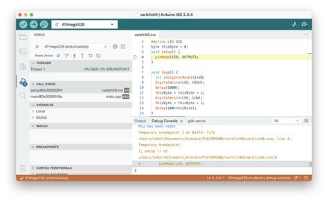Quickstart Arduino Ide2