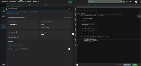 dsa geeksforgeeks codingchallenge gfg160 problemsolving… ashutosh rout