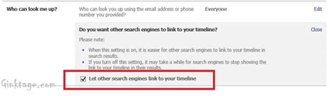 How To Prevent Your Facebook Profile Timeline Being Indexed In Search Engines Developer Publish