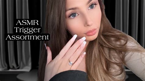 ASMR Trigger Assortment | Tapping, Scratching, Whispering - YouTube