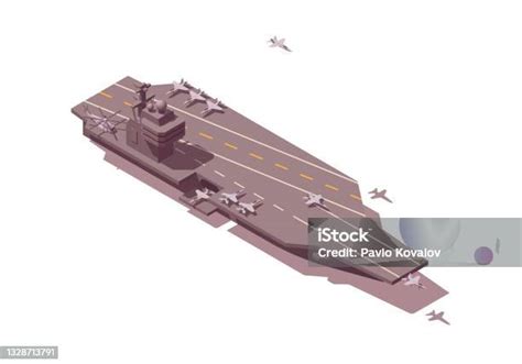 등등 측정 항공모함 선박 전투기와 낮은 폴리 해군 선박 벡터 일러스트레이터 수집 교통수단에 대한 스톡 벡터 아트 및 기타 이미지