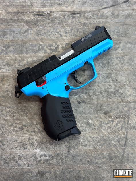 Blue Raspberry Ruger Sr22 Cerakote
