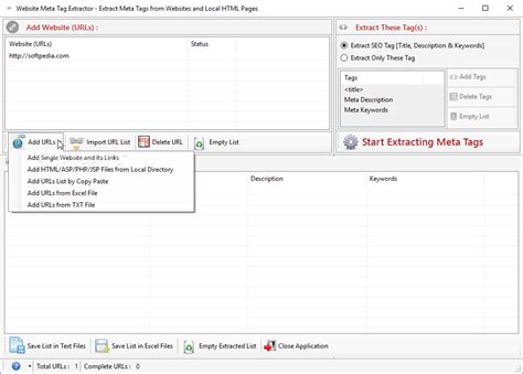 website meta tag extractor download free windows 3 6 1 22 softpedia