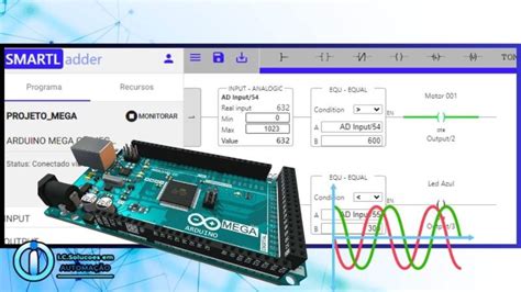 trabalhando com entradas analogicas do arduino em linguagem ladder rodrigo borges