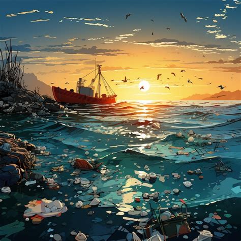 Premium Ai Image Global Warming