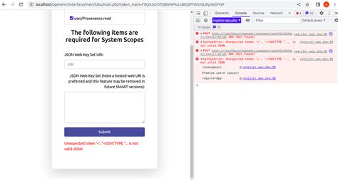 Issue In Registering Openemr Client Api Support Openemr Community