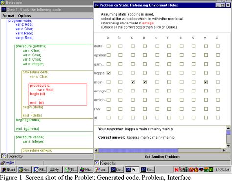 figure 1 from problem based learning of static referencing environment