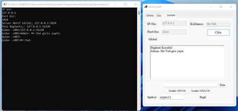 C Mesajlaşma Uygulaması Socket Programlama Yunus Emre
