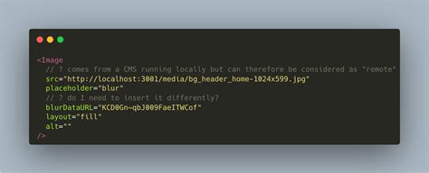 Need Some Guidance On How To Consume BlurDataURL On Remote Images Vercel Next Js Discussion