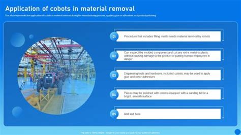 Applications Cobots Powerpoint Presentation And Slides Slideteam