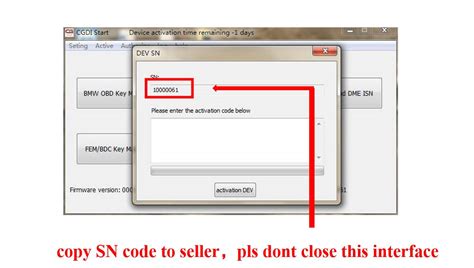 How To Activate Cgdi Prog Bmw Msv80 Key Programmer