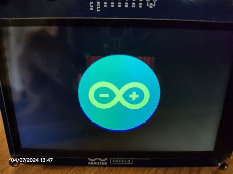 Giga Display Glitched Out Today It Was The R1 Board Giga Display Shield Arduino Forum