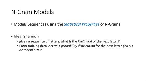 language model n gram pptx technology and computing