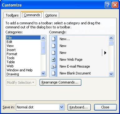 Disappearing Macro Menus Microsoft Word